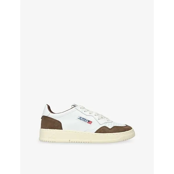 AUTRY Medalist Leather Trainers - Brown/oth