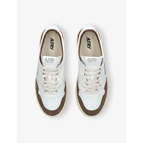 AUTRY Medalist Leather Trainers - Brown/oth