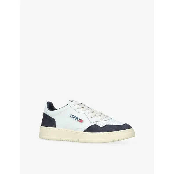 AUTRY Medalist Leather Trainers - White/navy