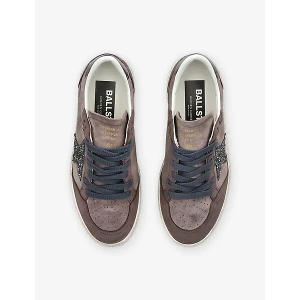 GOLDEN GOOSE Ball Star Suede Trainers