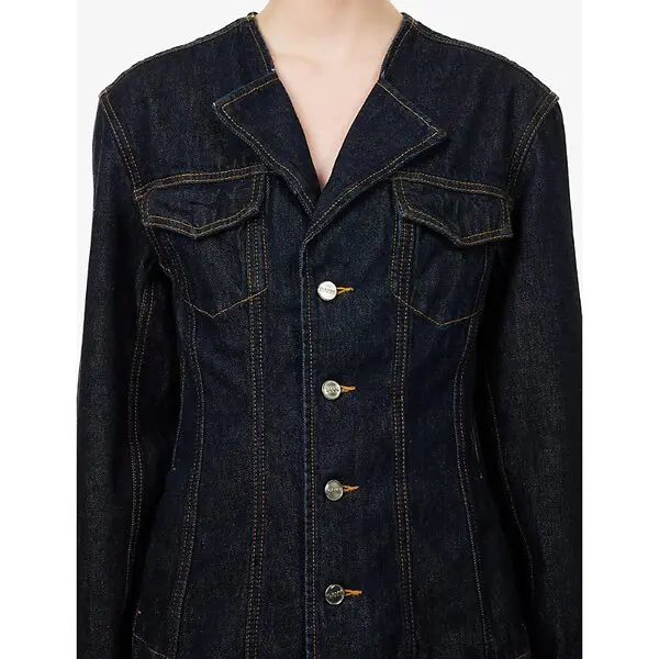 GANNI Denim Blazer