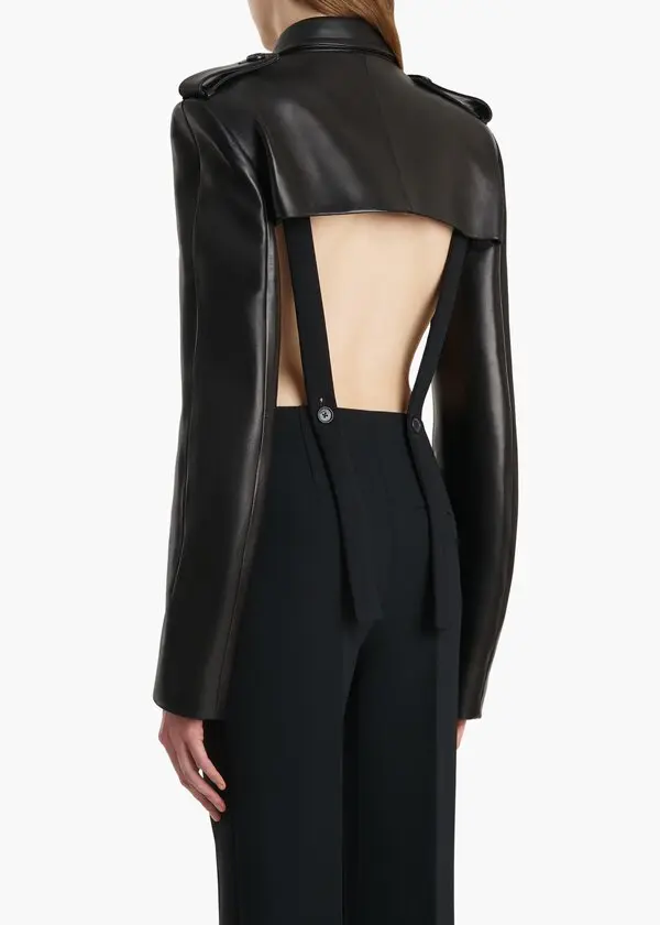 Khaite Sadran Leather Jacket