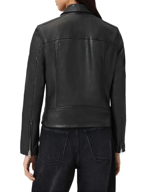 ALLSAINTS Danbury Nappa Leather Biker Jacket