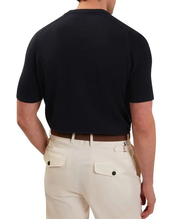 Ted Baker London Torrent Ribbed Raglan Sleeve T-shirt