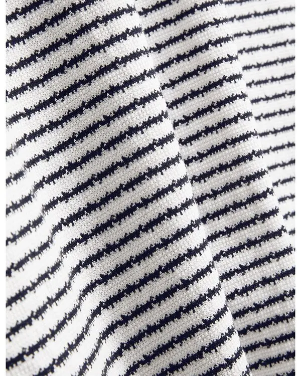Ted Baker London Vexrin Short Sleeve Oversized Striped Tee - Navy