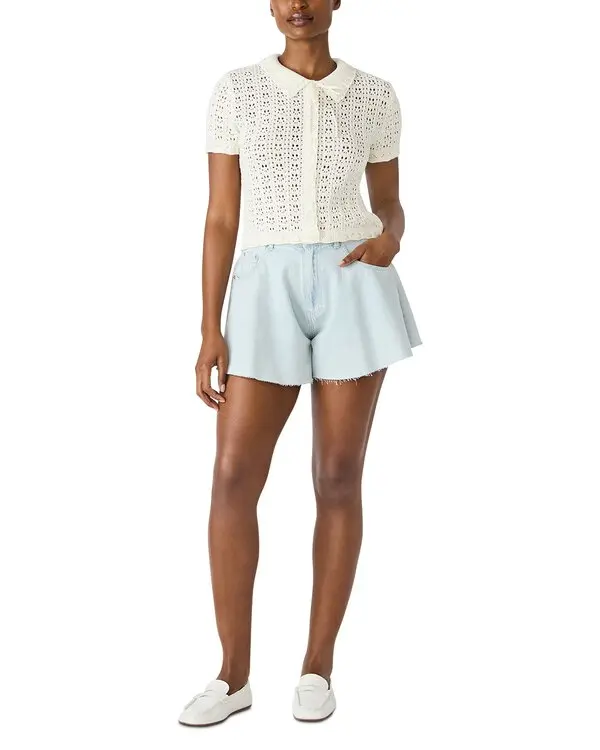 Steve Madden Acada Button Front Sweater