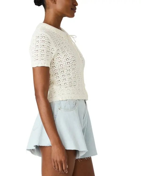 Steve Madden Acada Button Front Sweater