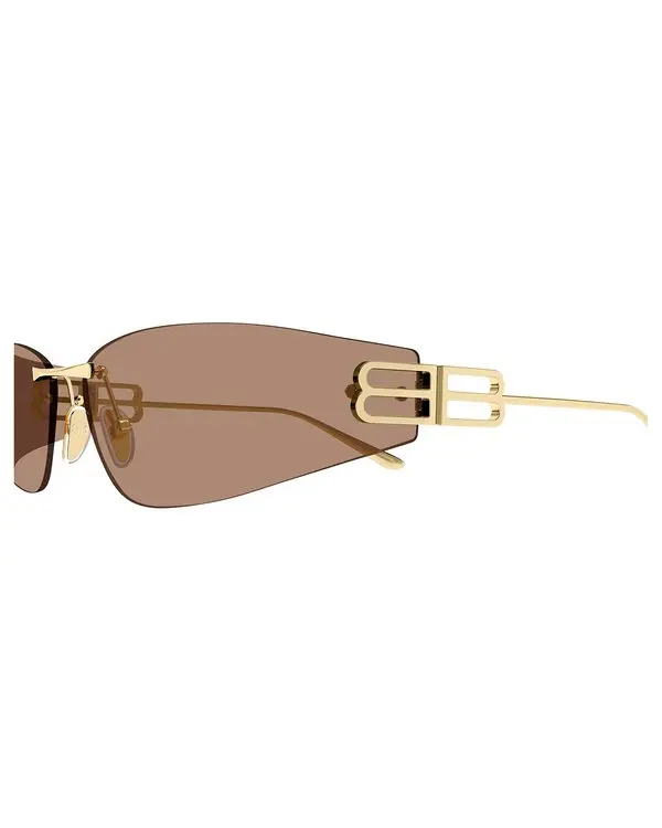 Balenciaga Cat Eye Sunglasses - Gold