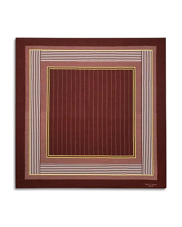 Rag & Bone Pin Stripe Square Scarf - Pinstripe