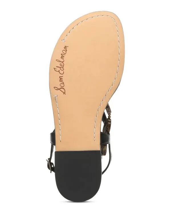 Sam Edelman Canna Sandals - Black