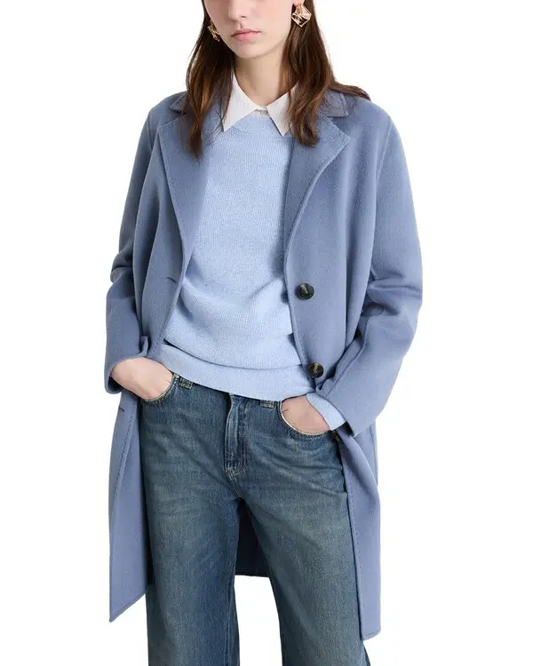 Marella Double Wool Blend Coat