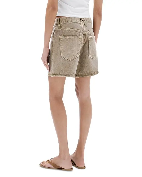 SLVRLAKE Walker High-rise Denim Shorts