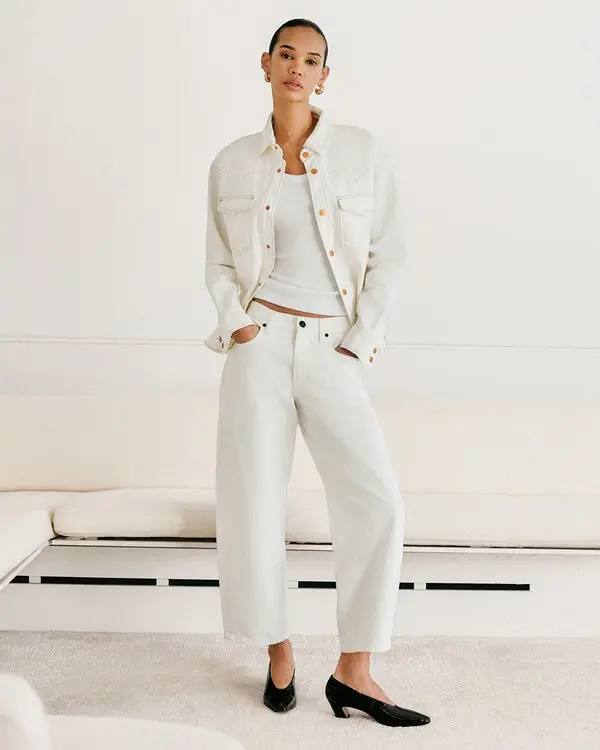 SLVRLAKE Jamie High-rise Curve Ankle Jeans
