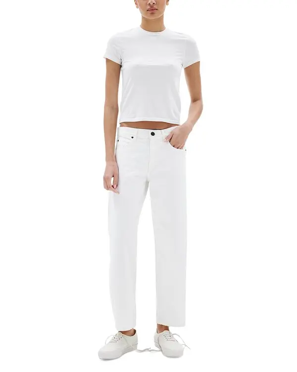 SLVRLAKE Jamie High-rise Curve Ankle Jeans