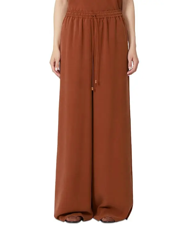 Max Mara Genero Silk Pants