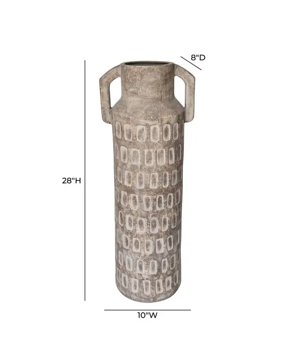 TOV FURNITURE Earthenware Diode Flower Vase