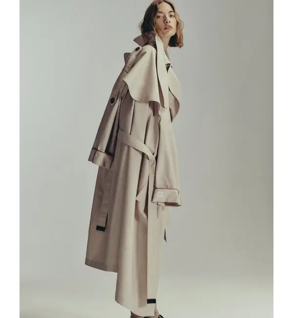 Max Mara Mtcctrench Trench Coat - Natural