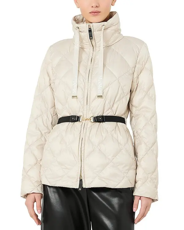 Max Mara Mtcsoftb Quilted Jacket - Sand