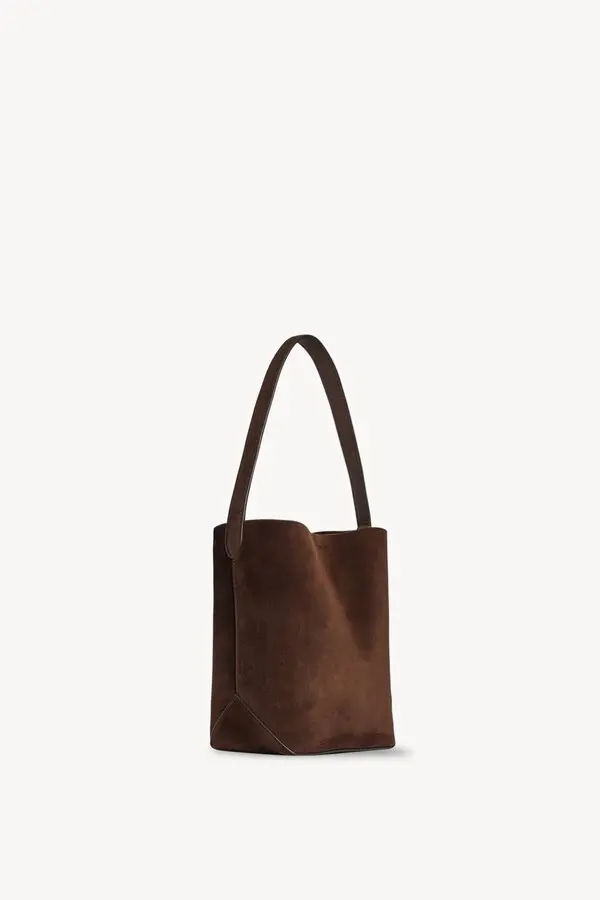 THE ROW Small N/s Park Tote Edge Bag - Mocha