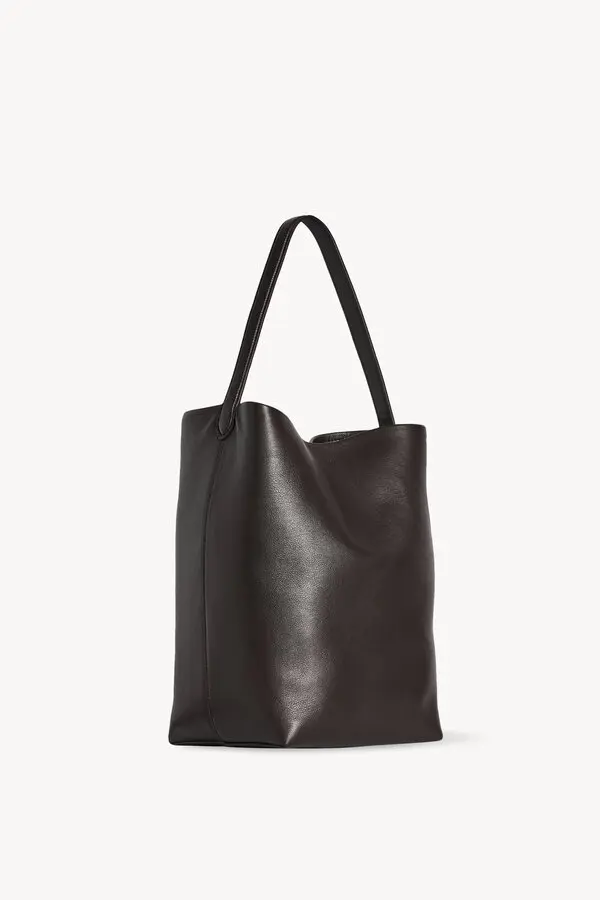 THE ROW Medium N/s Park Tote Bag - Walnut Shadow