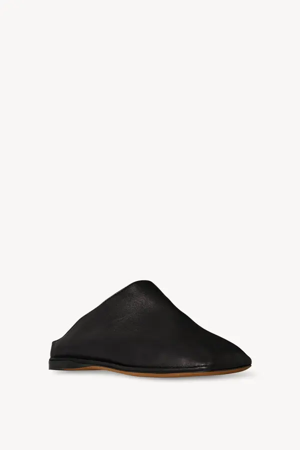 THE ROW Piper Slide - Black