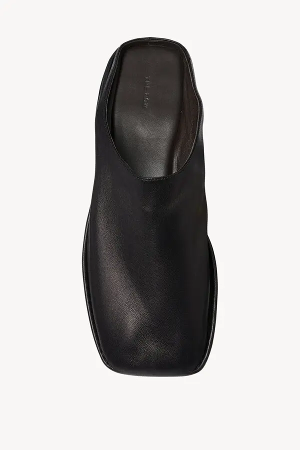 THE ROW Piper Slide - Black