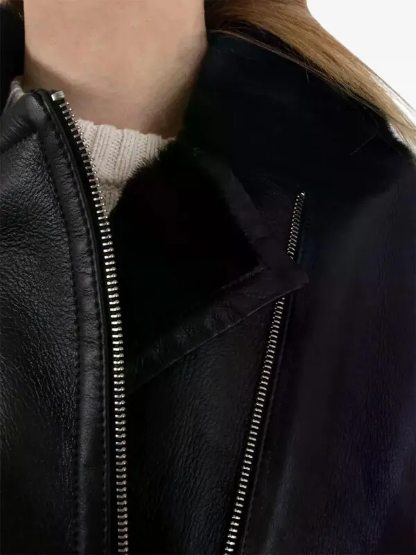 POCHE PARIS Zipped Jacket - Black
