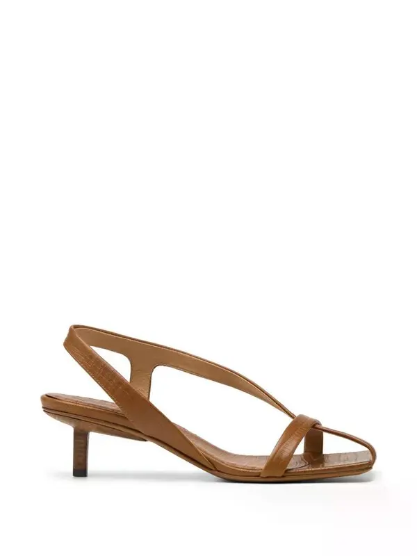 Marsèll Schiacciata Heeled Sandals - Brown