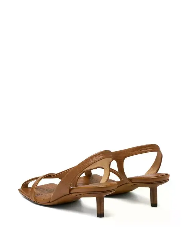 Marsèll Schiacciata Heeled Sandals - Brown
