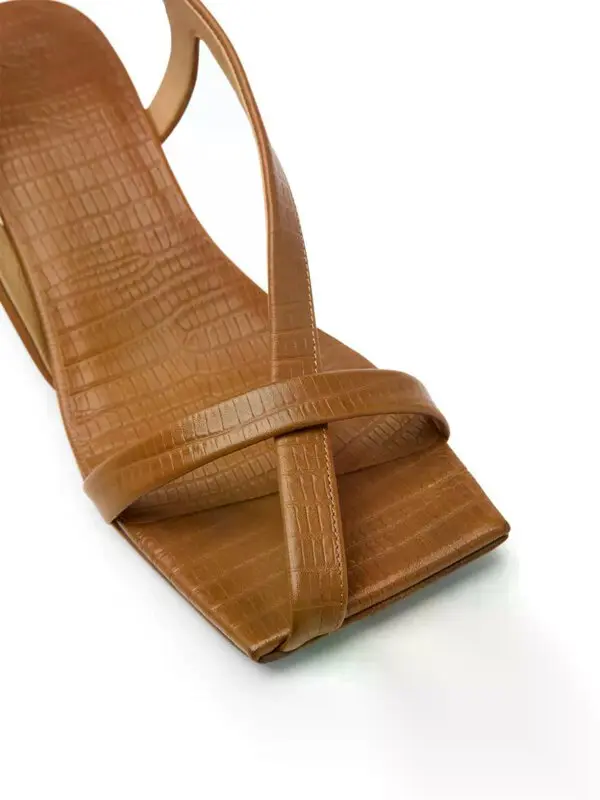 Marsèll Schiacciata Heeled Sandals - Brown