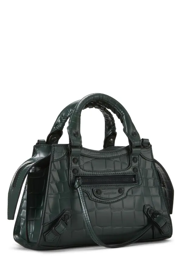 Balenciaga Embossed Neo Classic City