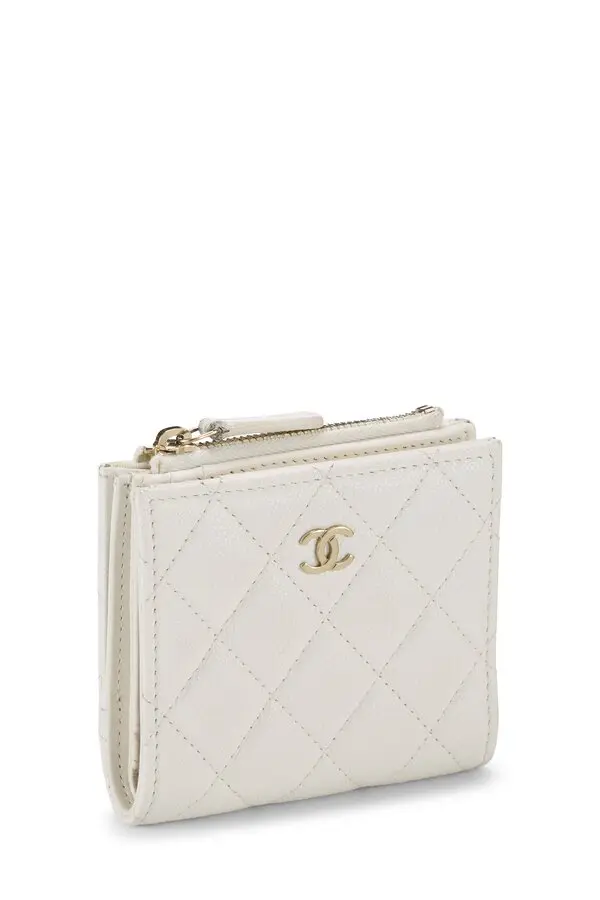 Chanel Caviar Compact Wallet