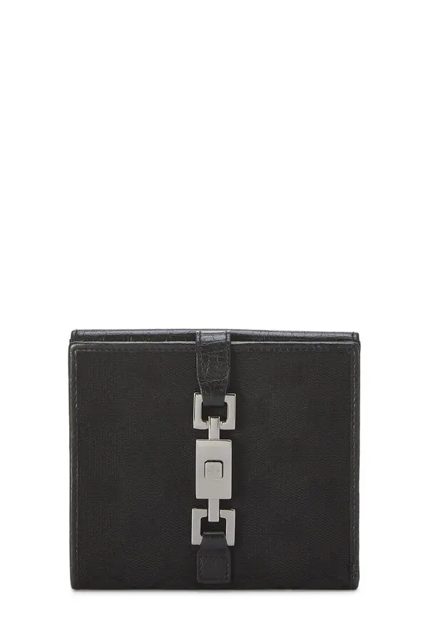 Gucci Original Gg Canvas Wallet - Black