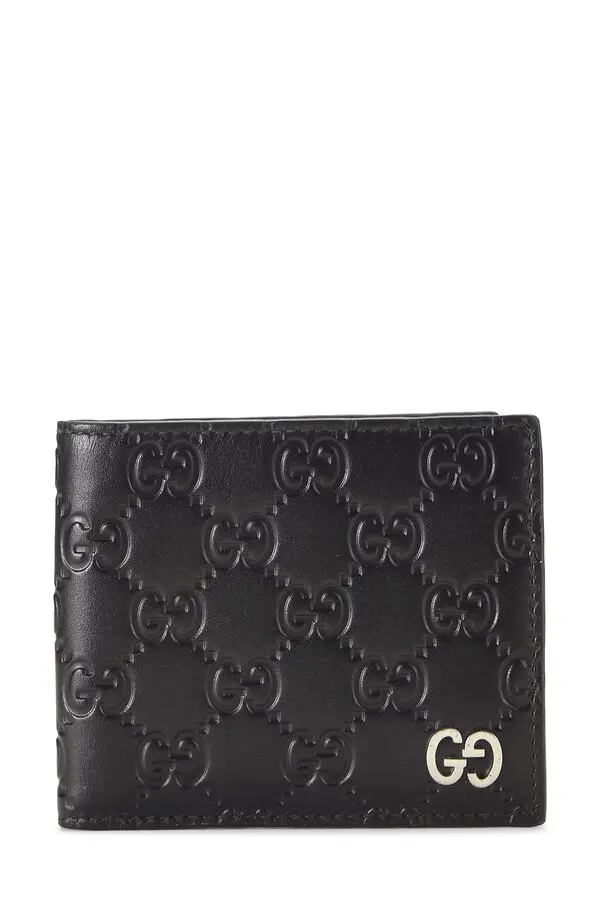 Gucci Ssima Bifold Wallet - Black