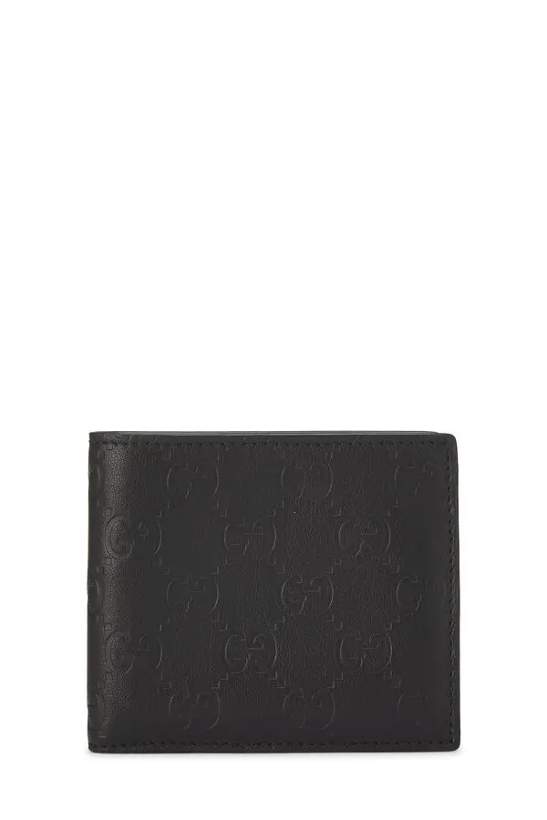 Gucci Ssima Bifold Wallet - Black