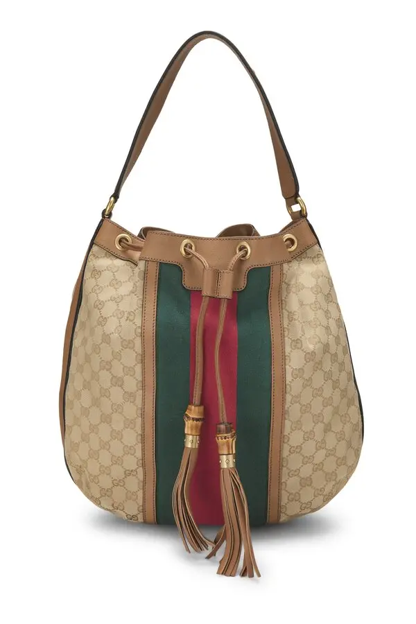 Gucci Original Gg Rania Bucket Bag