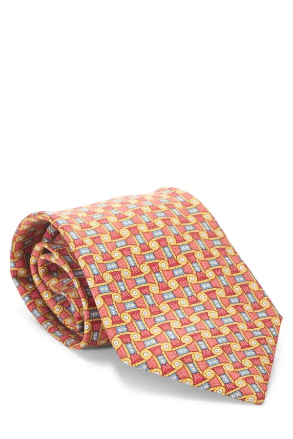 Hermès Silk Neck Tie - Orange