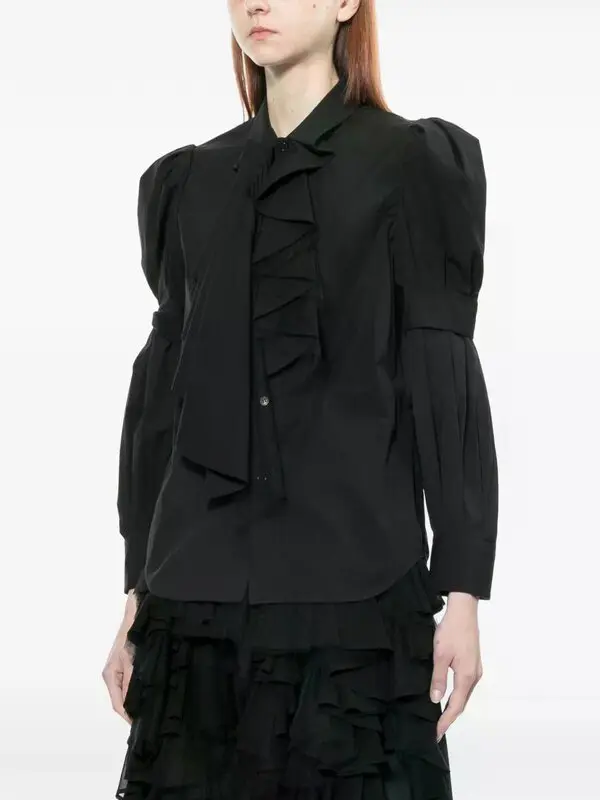Noir Kei Ninomiya Ruffled Shirt