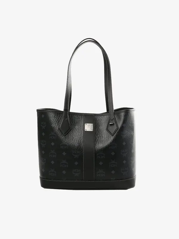 Mcm Liz Vi Small Shopper - Black