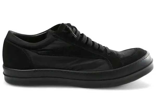 Rick Owens Vintage Low Top Sneakers - Black
