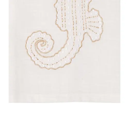 C&F HOME Gold Coast Seahorse 100% Cotton Handtowel