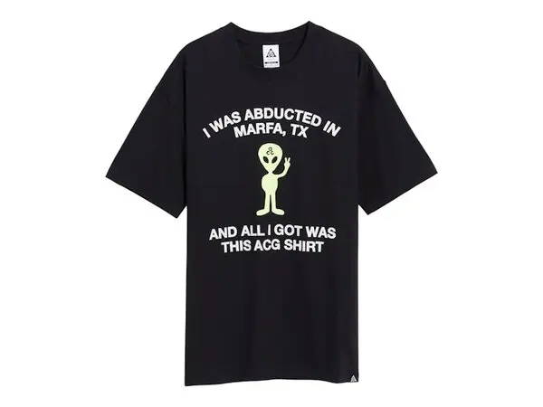Nike Alien Tee Shirt - Black
