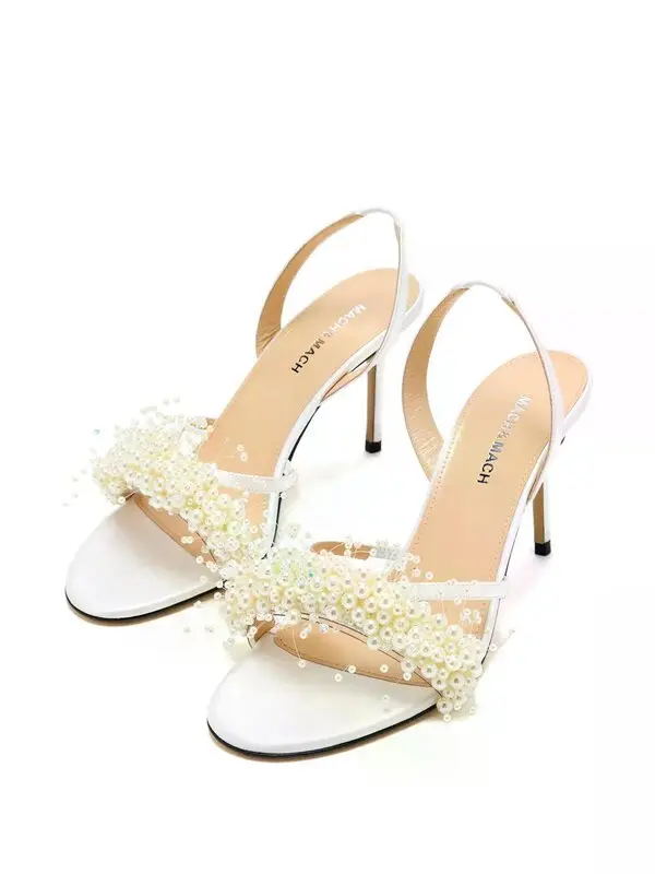 Mach & Mach 85mm Floating Pearl Sandals