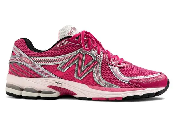 NEW BALANCE 860v2 Aimé Leon Dorein - Pink/metallic Silver