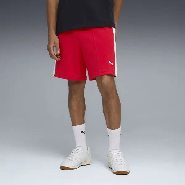 PUMA T7 Relaxed Shorts - Red