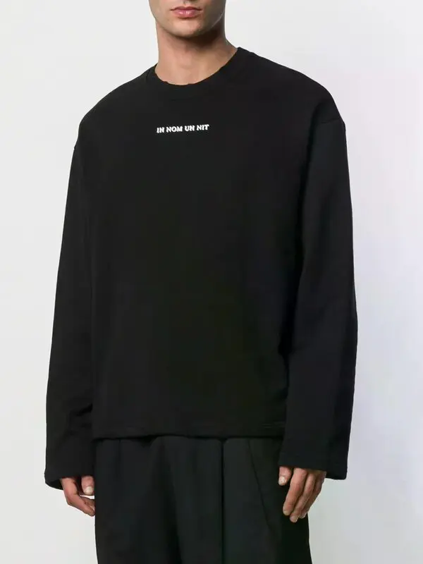 IH NOM UH NIT David Bowie Print Sweatshirt