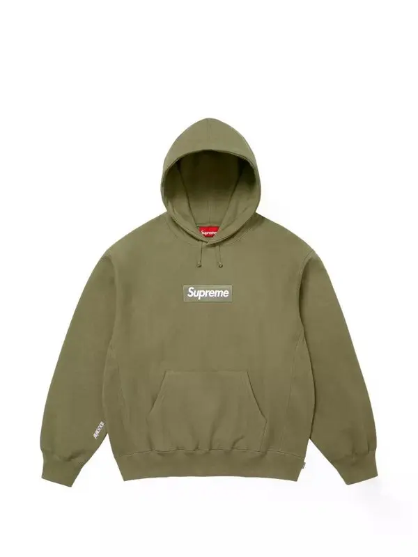 Supreme Box Logo Hooded Sweatshirt - Green