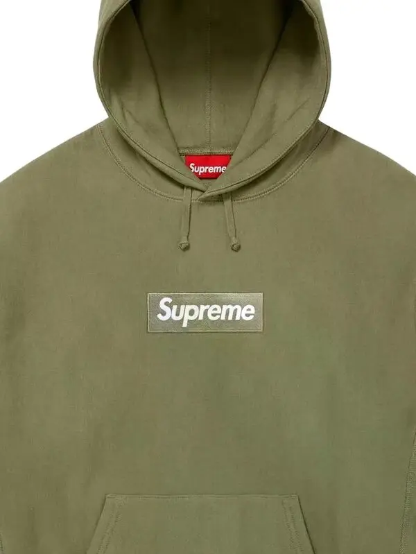 Supreme Box Logo Hooded Sweatshirt - Green