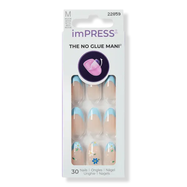 Kiss Impress Design Spring Press On Nails - Golden Nest