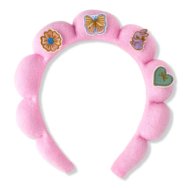 PRODUCT-OBSESSED Spa Headband With Patches - Pink